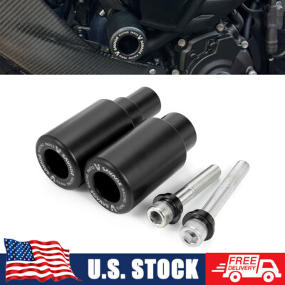 CNC Frame Sliders Crash Guard Protector for YAMAHA MT10 MT-10SP YZF R1 ...