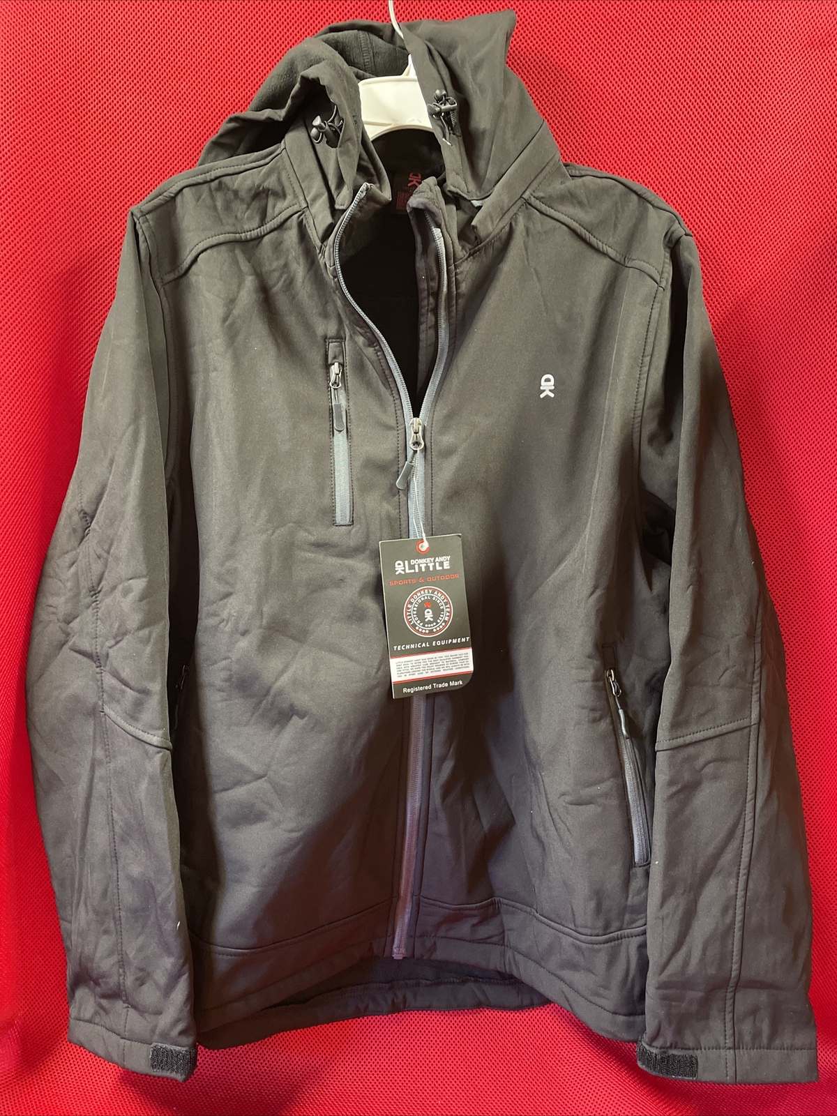 Little Donkey Andy Men's Warm Winter Softshell Jacket 2XL black | eBay