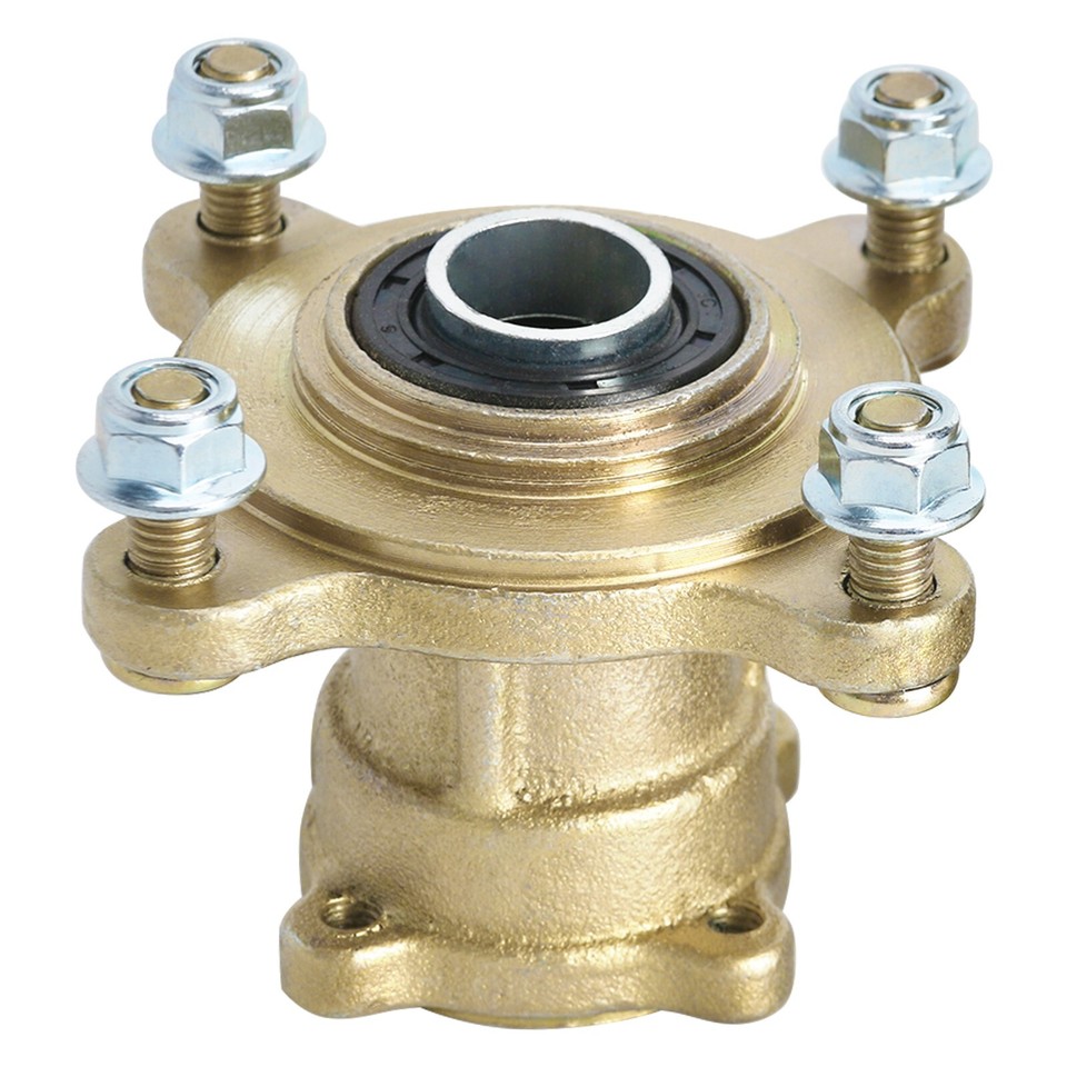 4 Stud Front Steering Spindle Wheel Hub 8'' Tire Disc Rotor for Go Kart ...