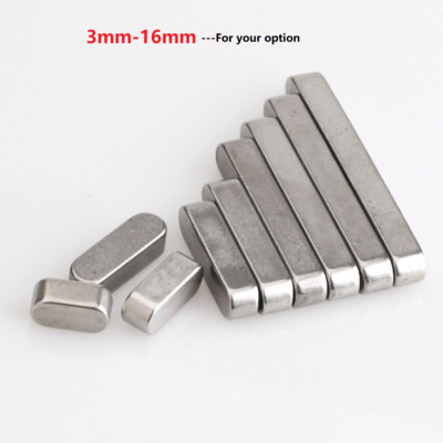 Parallel Keys 5mm Round Ends Drive Shaft DIN 6885 Feather Key A2 ...