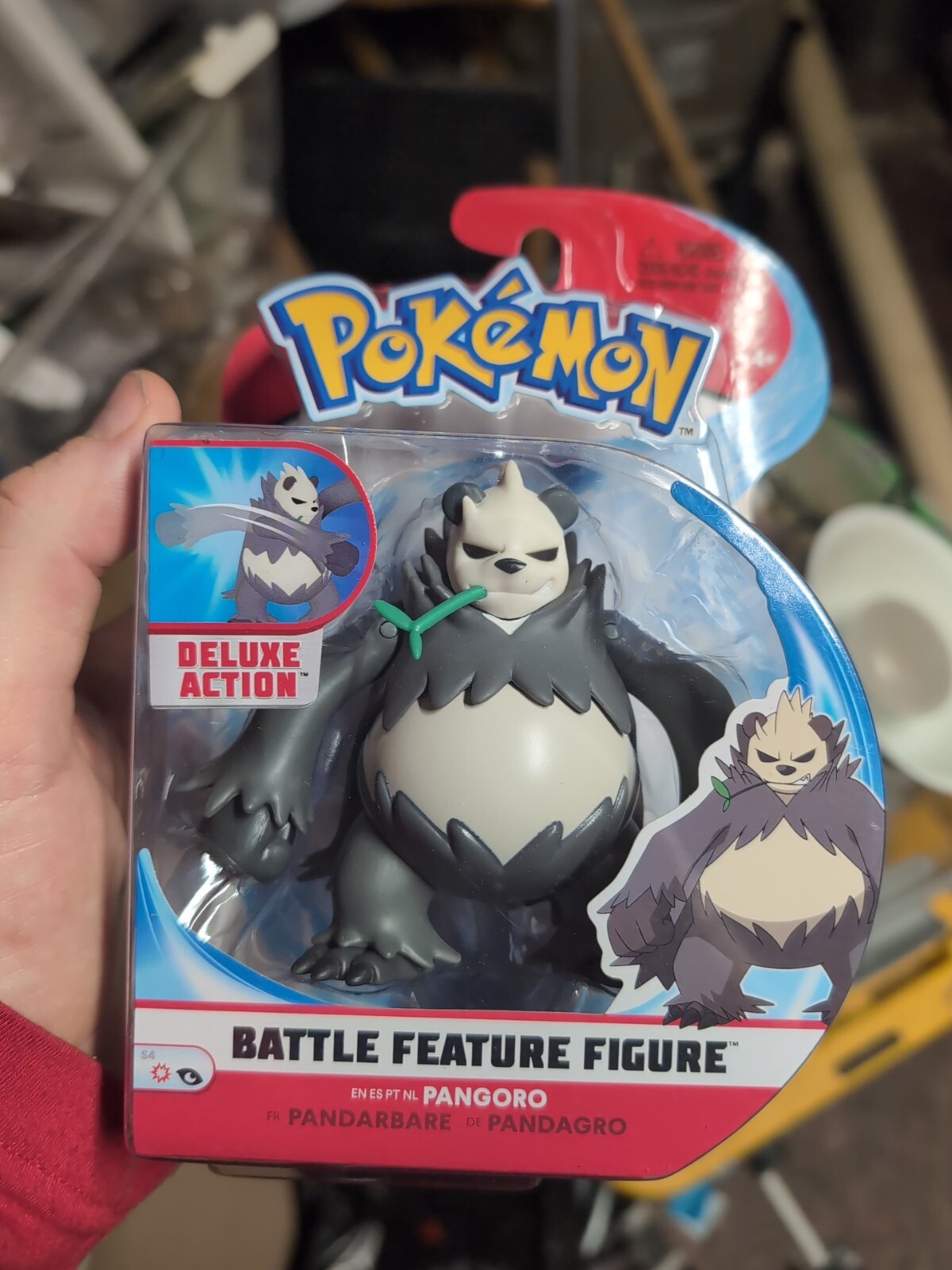 Pokemon Pangoro Deluxe Action - PANGORO 4" Battle Feature Figure NEW ...