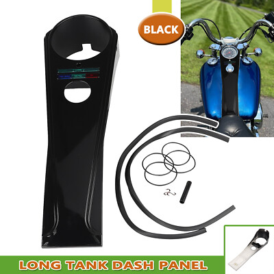 Black Long Dash Panel Cover For Harley Softail FXST Electra Glide FL ...