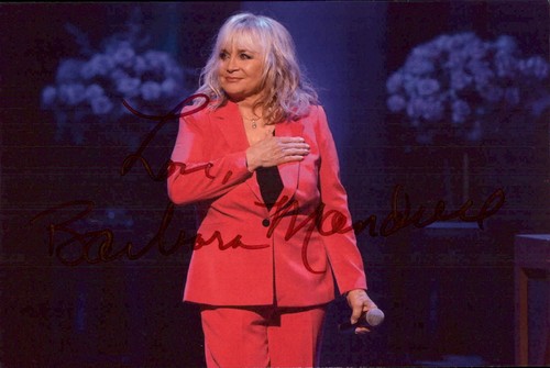 Barbara Mandrell Signed 4x6 Photo Country Pop Music Singer Artist CMA ...