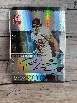 2003 Donruss Elite Turn of the Century Autographs #176 Rien Long 091/ ...