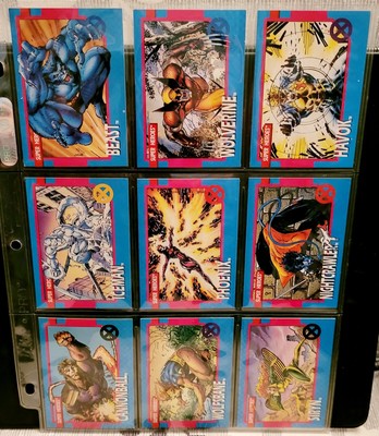 Marvel X-Men Series 1 Trading Cards 1992 Complete 1-100 with 5 Hologram ...