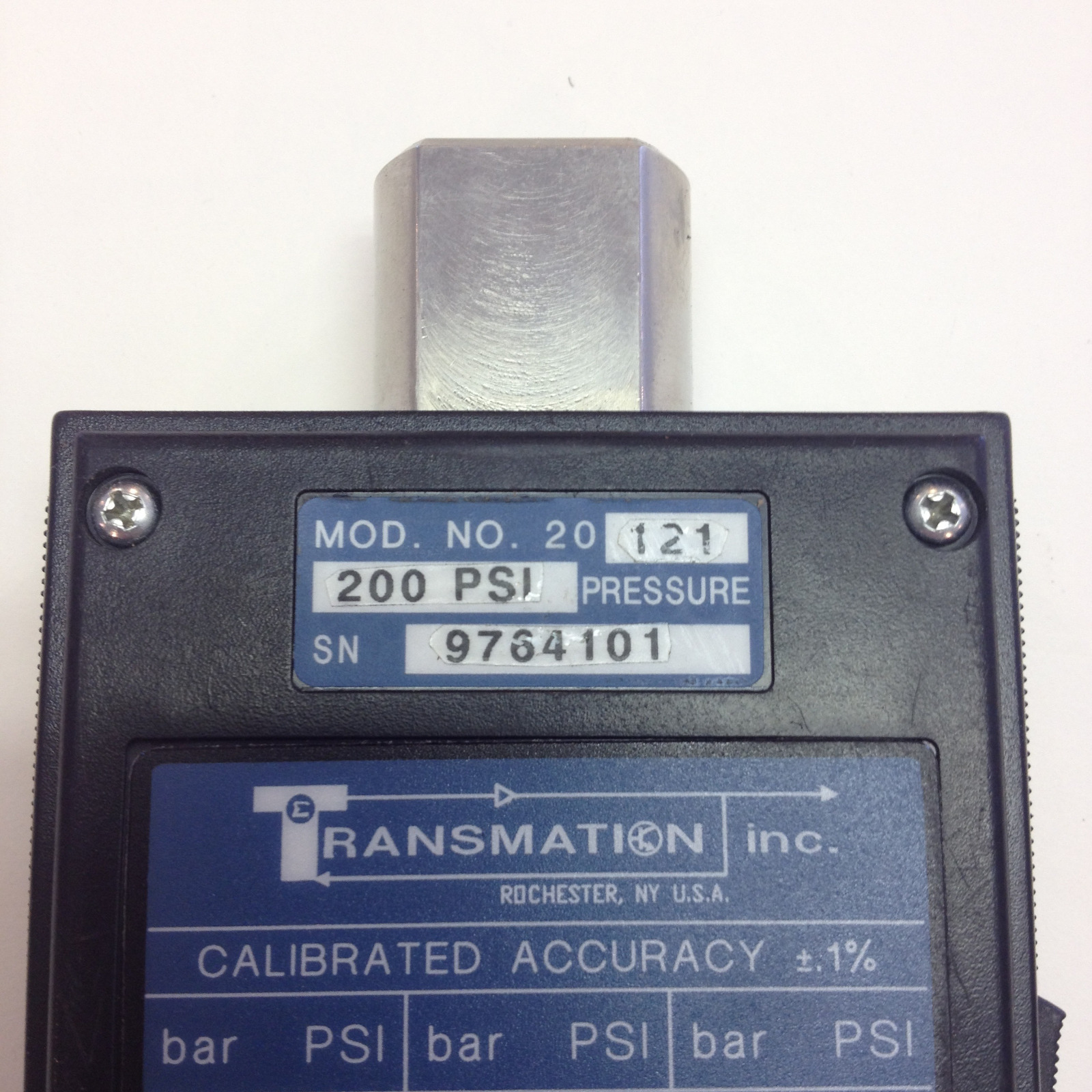Transmation Model 20 Gauge 200 PSIG | eBay