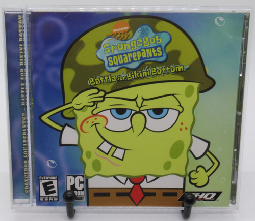 SPONGEBOB SQUAREPANTS: BATTLE FOR BIKINI BOTTOM PC CD-ROM GAME, WIN 98 ...