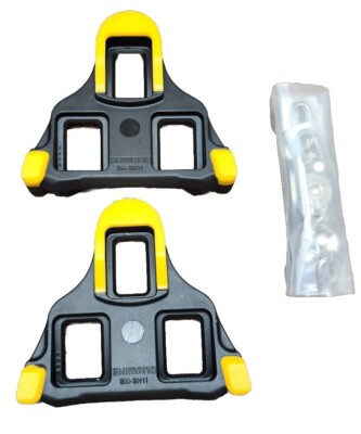 Genuine Shimano SM-SH11 SPD-SL Cleat Set 6-degree Float Type (WP ...