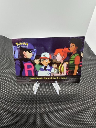 EP15 Battle Aboard the St. Anne Pokemon Topps Card (Series 2) holo foil ...