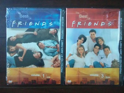 THE BEST OF FRIENDS DVD Volume 1&3 NEW + FRIENDS SERIES FINALE LIMITED ...