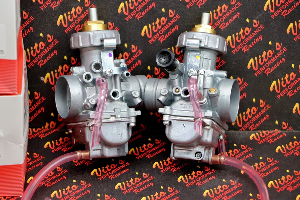 2 x OEM factory carburetor carbs Yamaha Banshee genuine 1987-2006 NEW ...