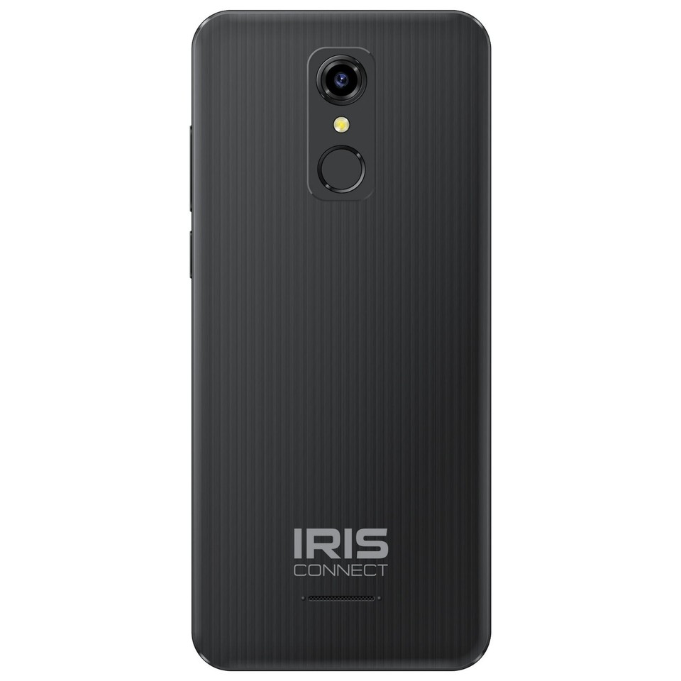 Consumer Cellular IRIS Connect Black 6.5" 32GB Android Prepaid Smart ...