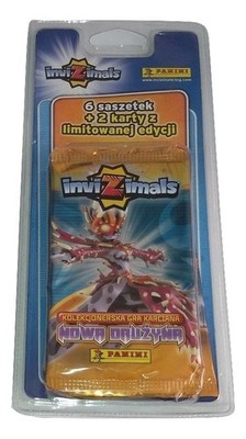 Invizimals TCG Nouvelle Alliance Blister 6 Paquets + 2 Cartes Limitées ...
