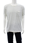 Rag & Bone Mens White Striped Organic Cotton T-Shirt Nautical Size XL ...