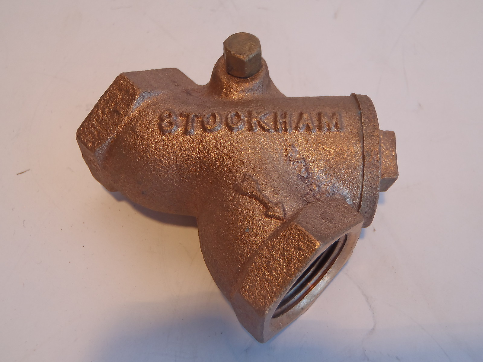 3/4" .75" Threaded Check Valve Brass Stockham 200 OWP | eBay