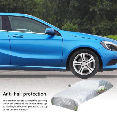 Universal 4-Season Car Half Cover with Sunshade Waterproof & Aluminum ...