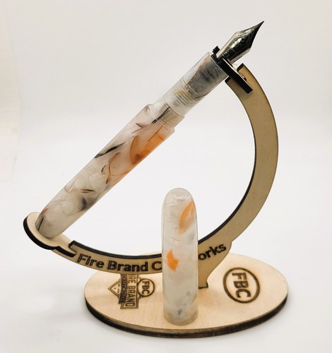 Handmade Fountain Pen – Ribbons of Color BFP5 | eBay