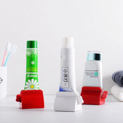 Reusable Manual Toothbrush Holder Holder Stand Rolling Tube Toothpaste ...