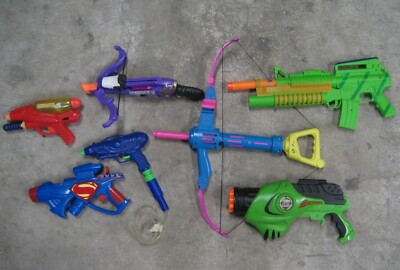 Nerf, Super Soaker, Other Toy Guns BROKEN LOT of 7 | eBay
