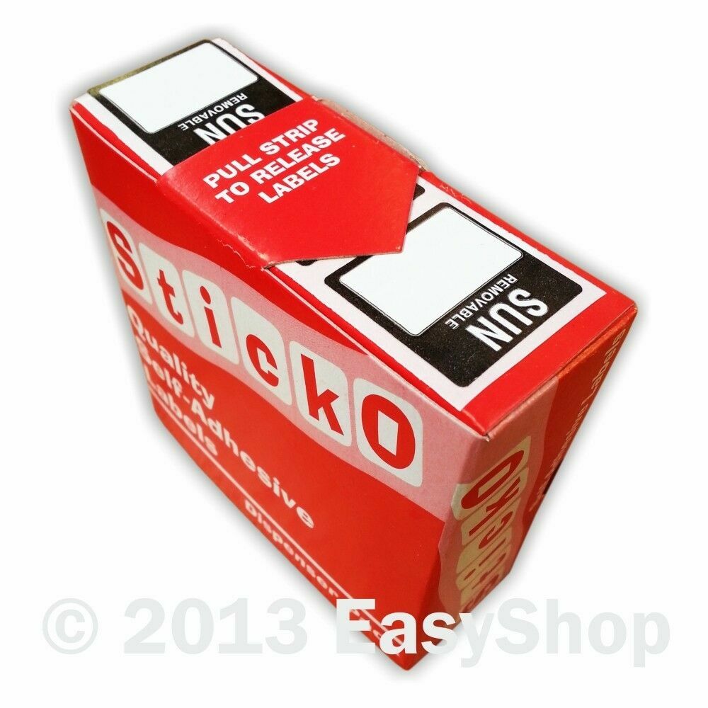 Day Dot Catering Food Date Rotation Hygiene Labels 25mm Squares Monday ...