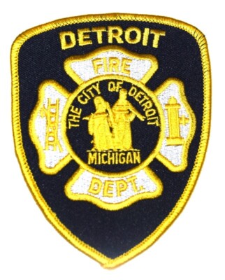 DETROIT MICHIGAN MI Fire Patch EMS Rescue Public Safety CITY SEAL | eBay