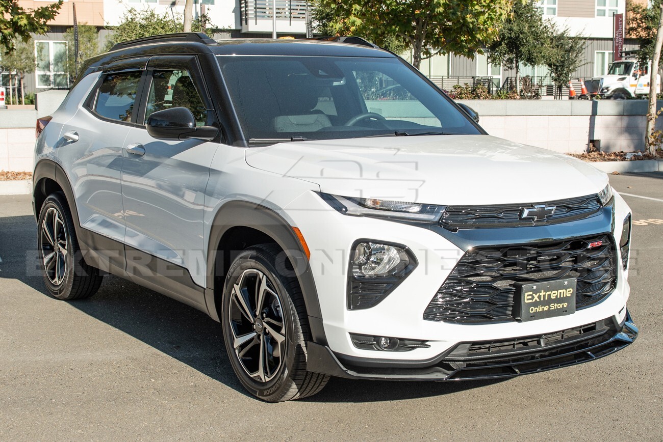 For 21-Up Trailblazer RS Performance Track Style GLOSSY BLACK Front Lip ...