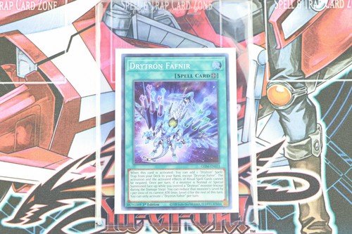 YuGiOh Spell Card Drytron Fafnir GEIM-EN031 1st Edition Super Rare | eBay