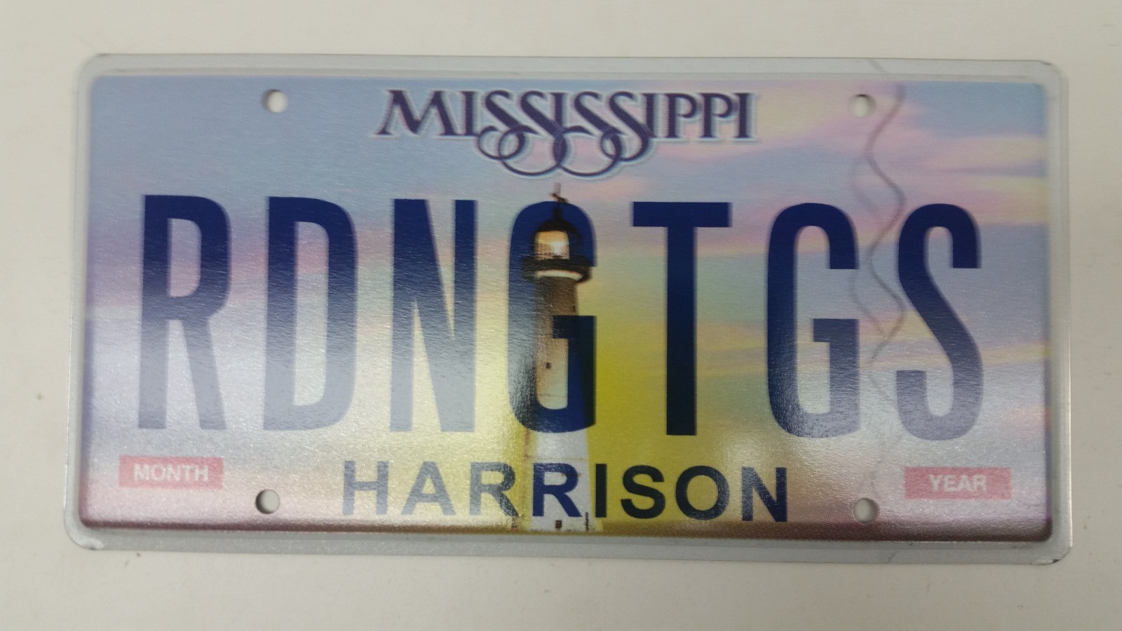 EXPIRED MISSISSIPPI Harrison County License Plate RDNGTGS | eBay