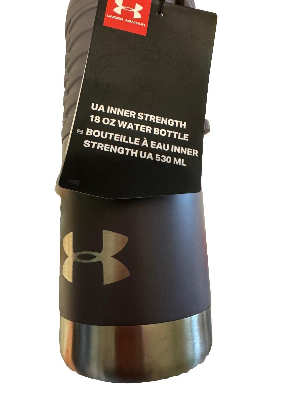 Under Armour UA Inner Strength Stainless Steel Water Bottle 18oz Cold ...