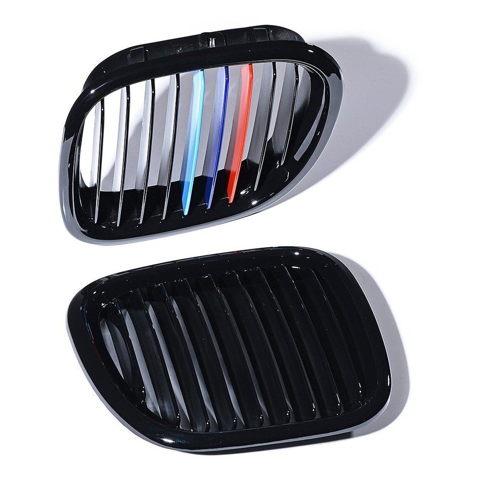 2X Gloss Black M Color Front Kidney Grill for 1995-2002 BMW Z3 M ...