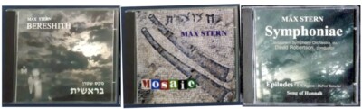 MAX STERN Epiludes + Bereshith + Mosaic Lot 3x CD | eBay