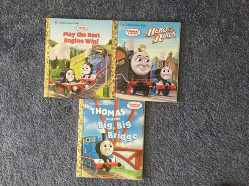 Three Little Golden Books of Thomas the Tank Engine (and Friends) Used ...
