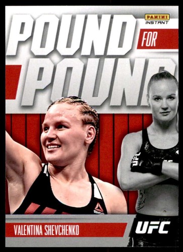 Valentina Shevchenko 2021 Panini Instant Pound For Pound #PP17 PR-541 | eBay