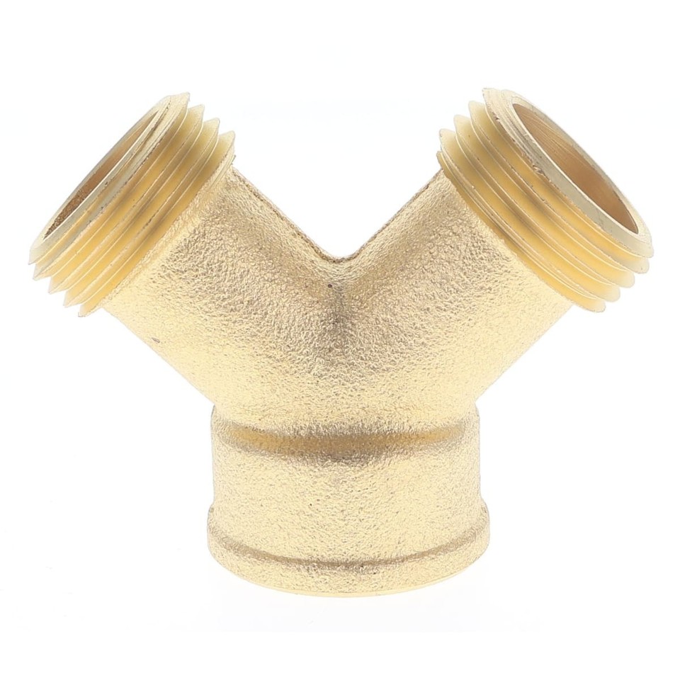 PASCO 2156 Wye Fitting 3/4" Brass Adapter MHT x MHT x FHT | eBay