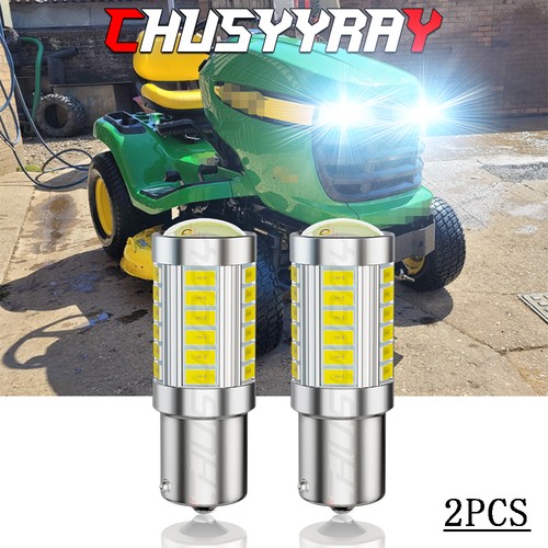 2 SUPER Blinding LED light bulbs for John Deere S130 S140 S160 S170 ...