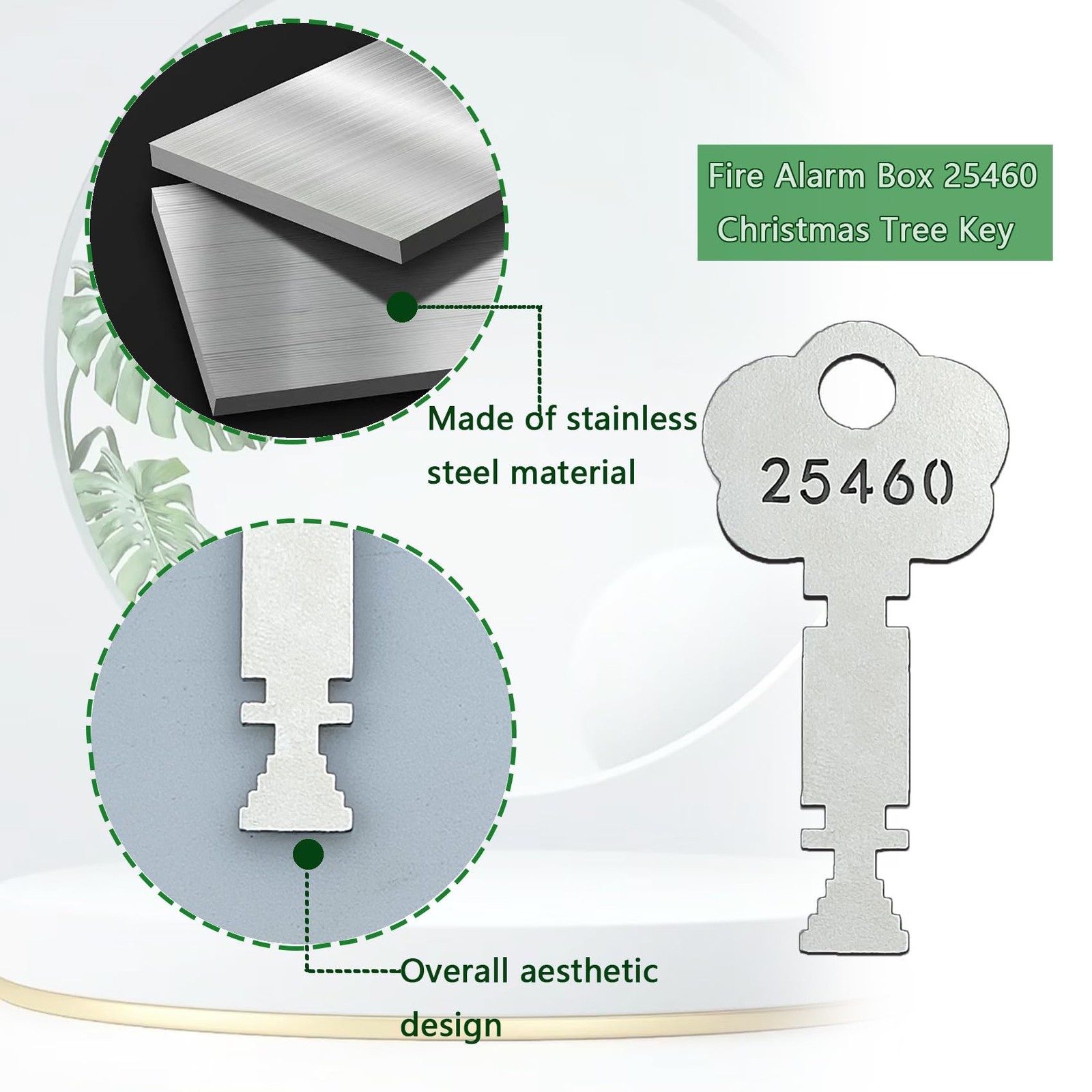 Fire Alarm Master Box Key - Elevator and Gamewell Compatible 25460 ...