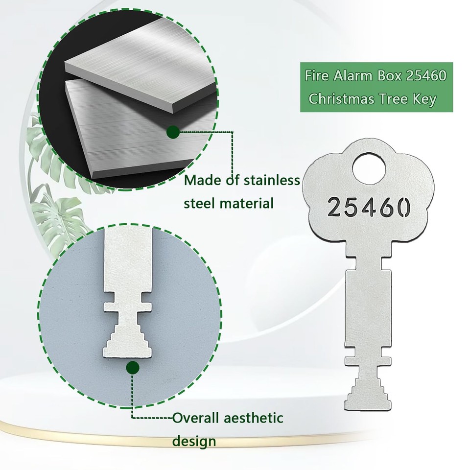 Fire Alarm Master Box Key - Elevator and Gamewell Compatible 25460 ...