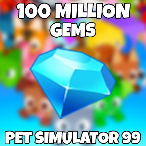 100M - 10B Gems 💎- Pet Simulator 99 - Pet Sim 99 - PS99 | eBay