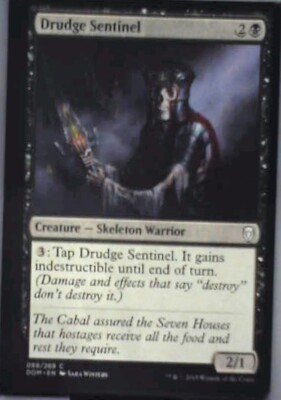 Drudge Sentinel - Dominaria: #89, Magic: The Gathering Nm R130 | eBay