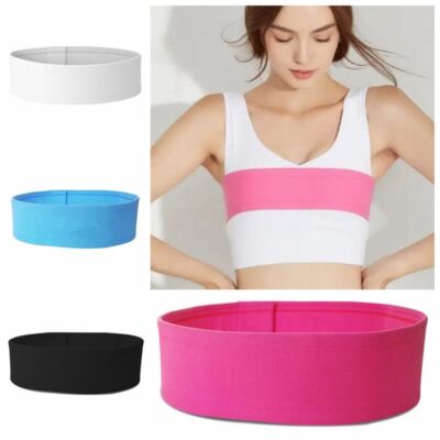 1Pc Breast Support Band Adjustable Chest Wrap Belt Anti Bounce Sport ...