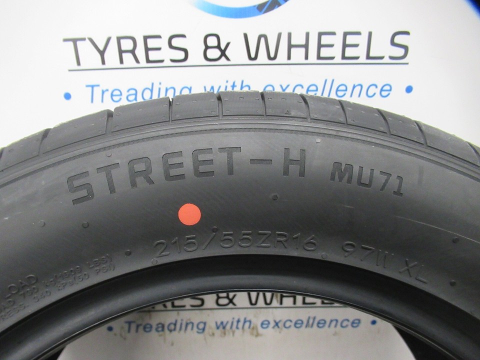 X1 215/55ZR16 215 55 16 97W XL DYNAMO MU71 NEW TYRE *AMAZING 'A' RATED ...
