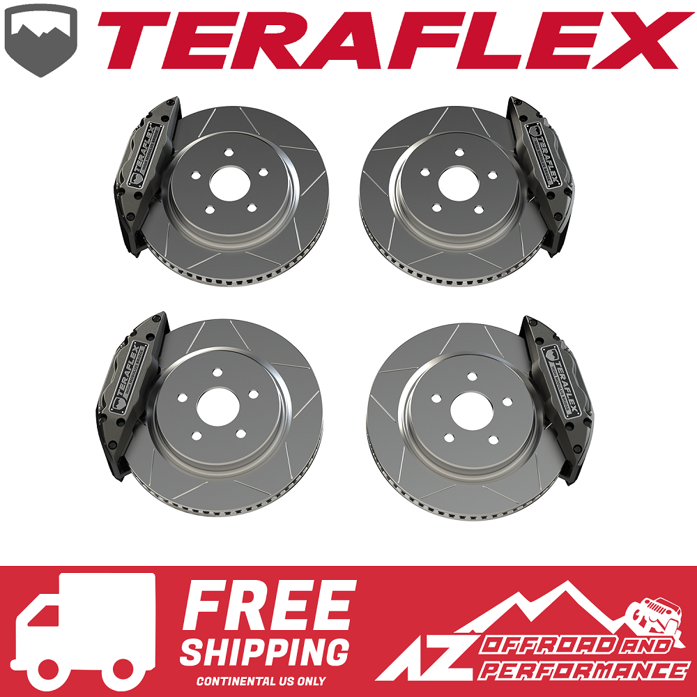 TeraFlex Delta Brake System Kit Front & Rear 5x5 For Jeep Gladiator JT ...