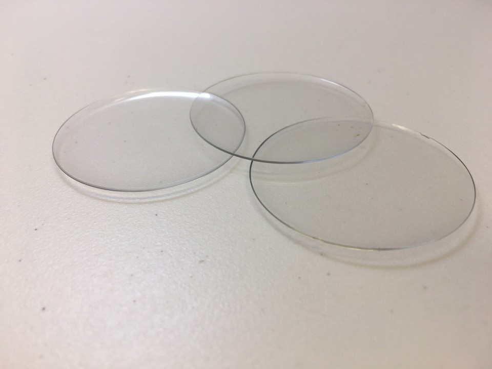 Hunter Pocket Watch Glass Crystal Replacement Sizes 22.1-49.9 mm ...