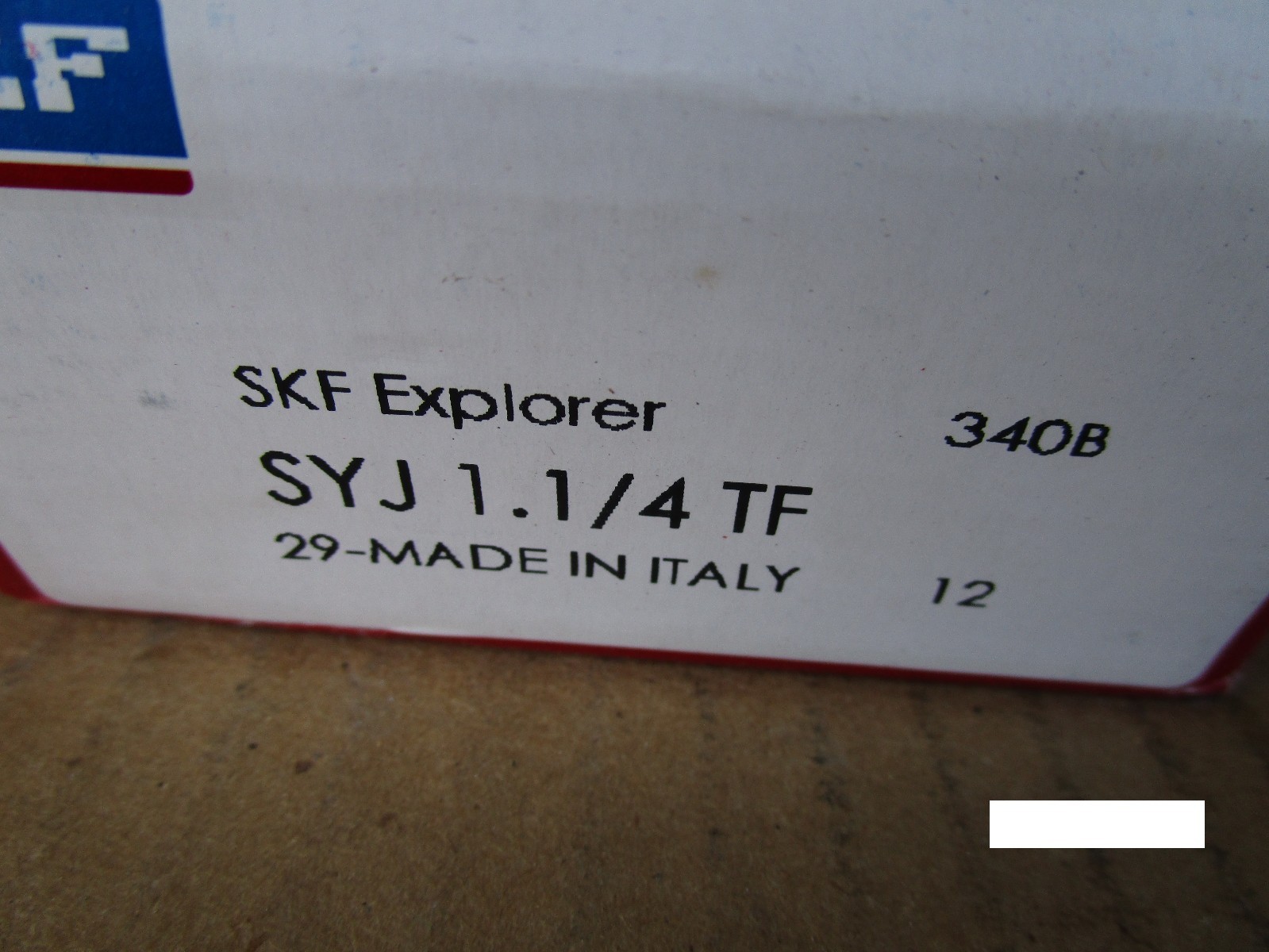 SKF SYJ 1 1/4 TF, Ball Bearing Pillow Block, insert= YAR 207-104F ...