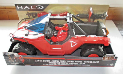 Mattel FDN93 Halo Wars 2 Team Red Warthog & Spartan Master Chief Mark ...
