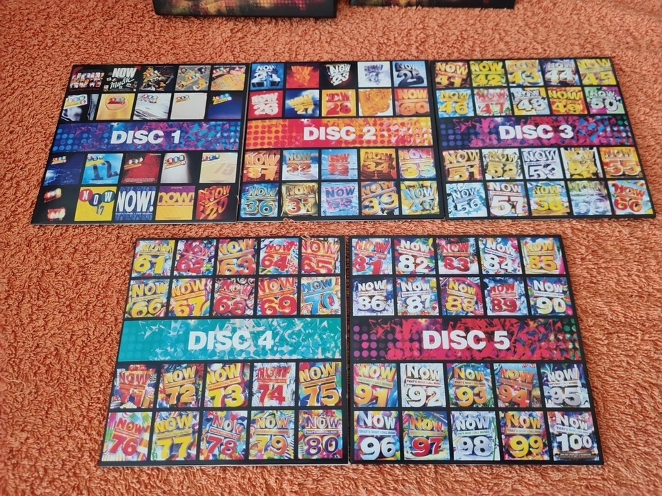 Now That's What I Call Now: 100 Hits From 100 Nows! (5 X CD BOX SET ...