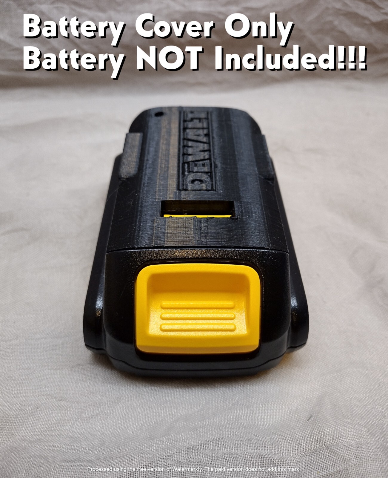 3X DEWALT BATTERY COVER 20V 60V XR FLEXVOLT POWER STACK 2AH 4AH 5AH 9AH ...