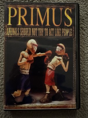 Primus Animals Should not Try to act like people (DVD only/no CD ...