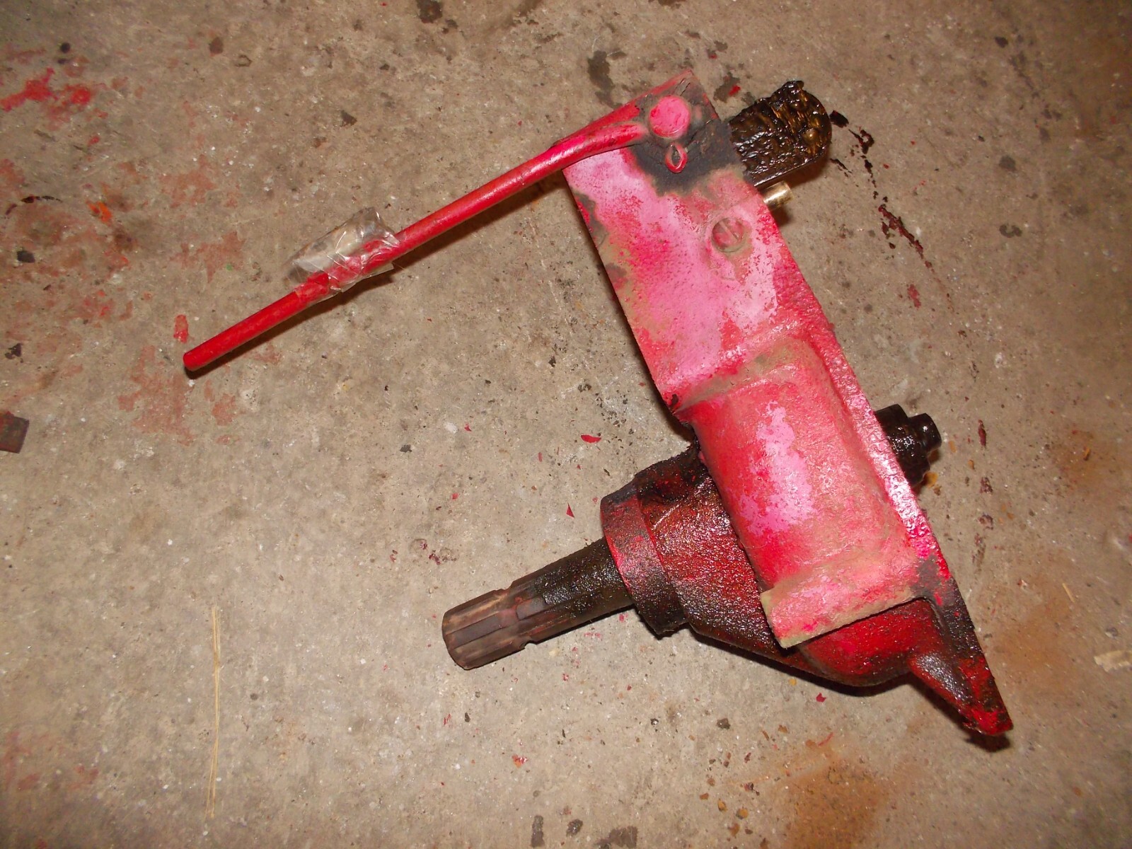 Farmall Super C IH SC Tractor Original PTO Power Take Off Shaft ...