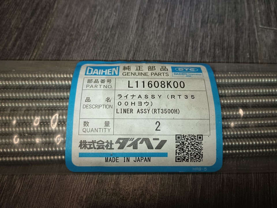 L11608K00 OTC Daihen Liner Assembly (RR3500H) New! | eBay